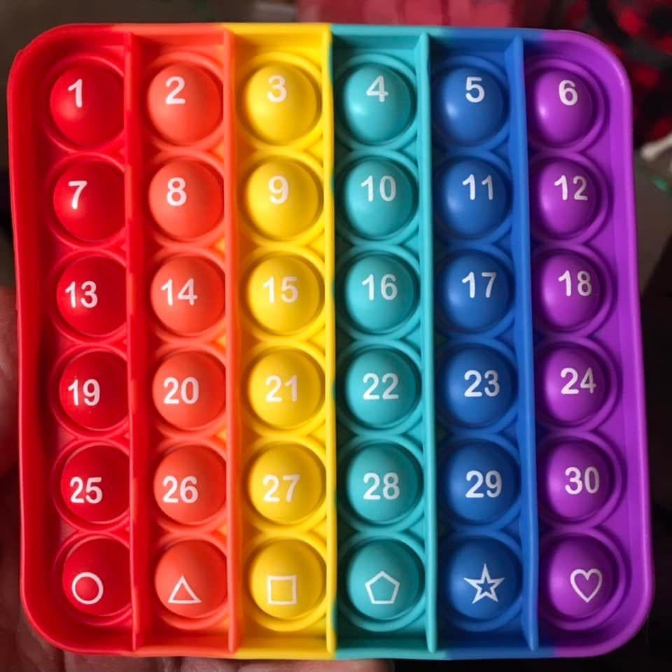 Numbers & Shapes~ Pop It – Shabby Chic Boutique XOXO